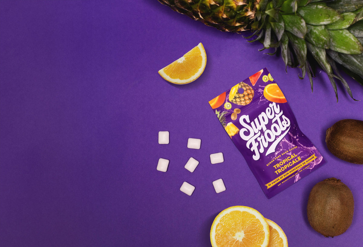 Superfroots - No Sugar, Aspartame Free Gum & Candy